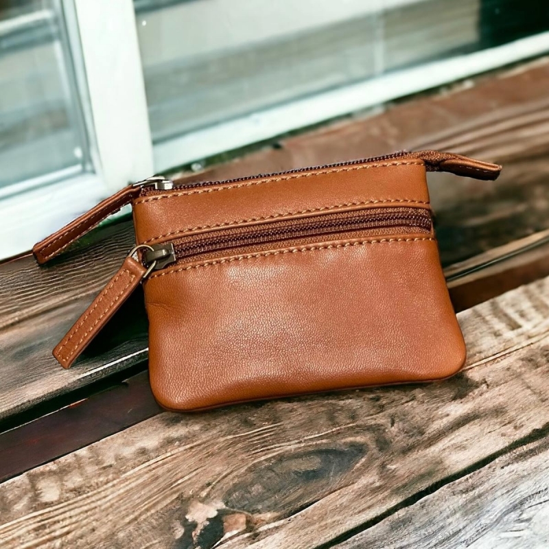 Tascha pung - Samme serie som Tascha bumbag - Blød skind